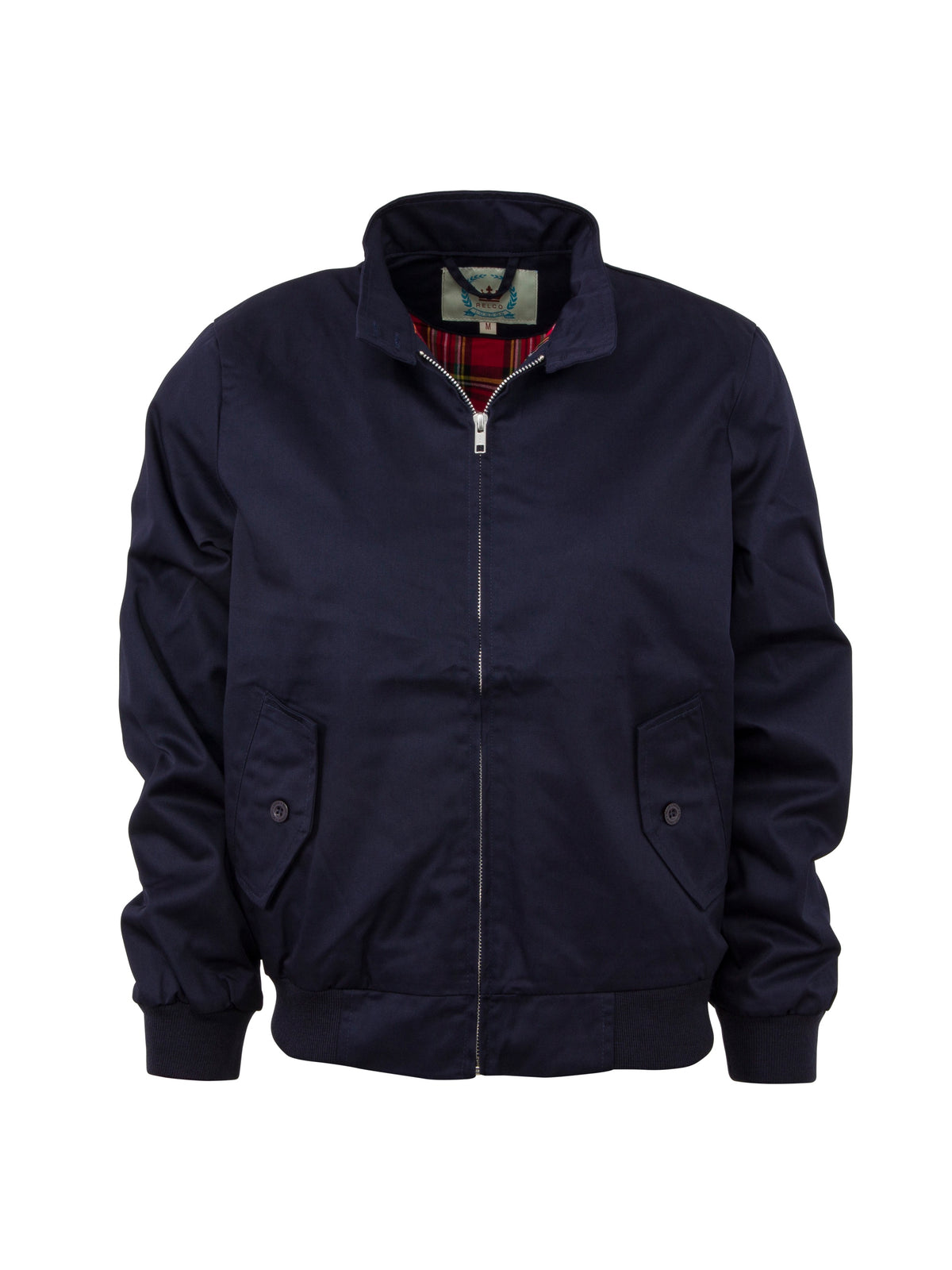 Ladies Harrington Jacket - Navy– Relco London