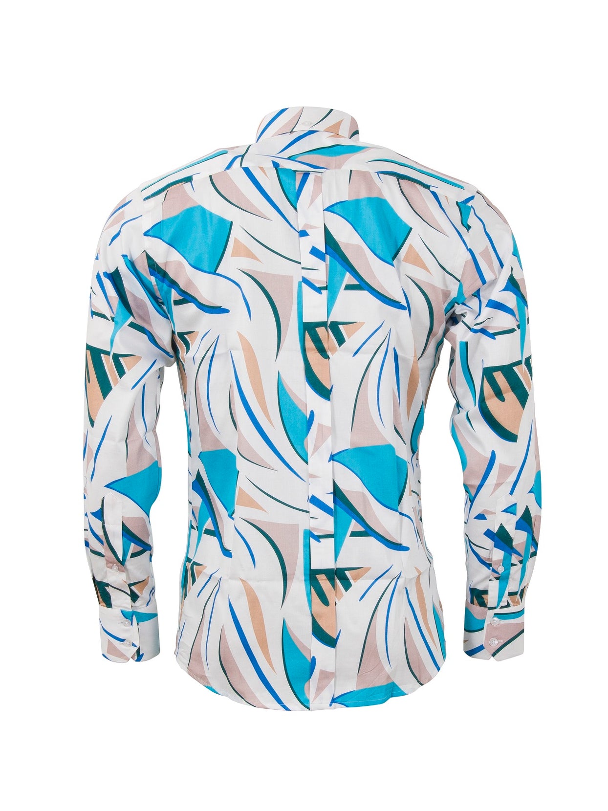 Mens retro patterned shirt - LR-12– Relco London