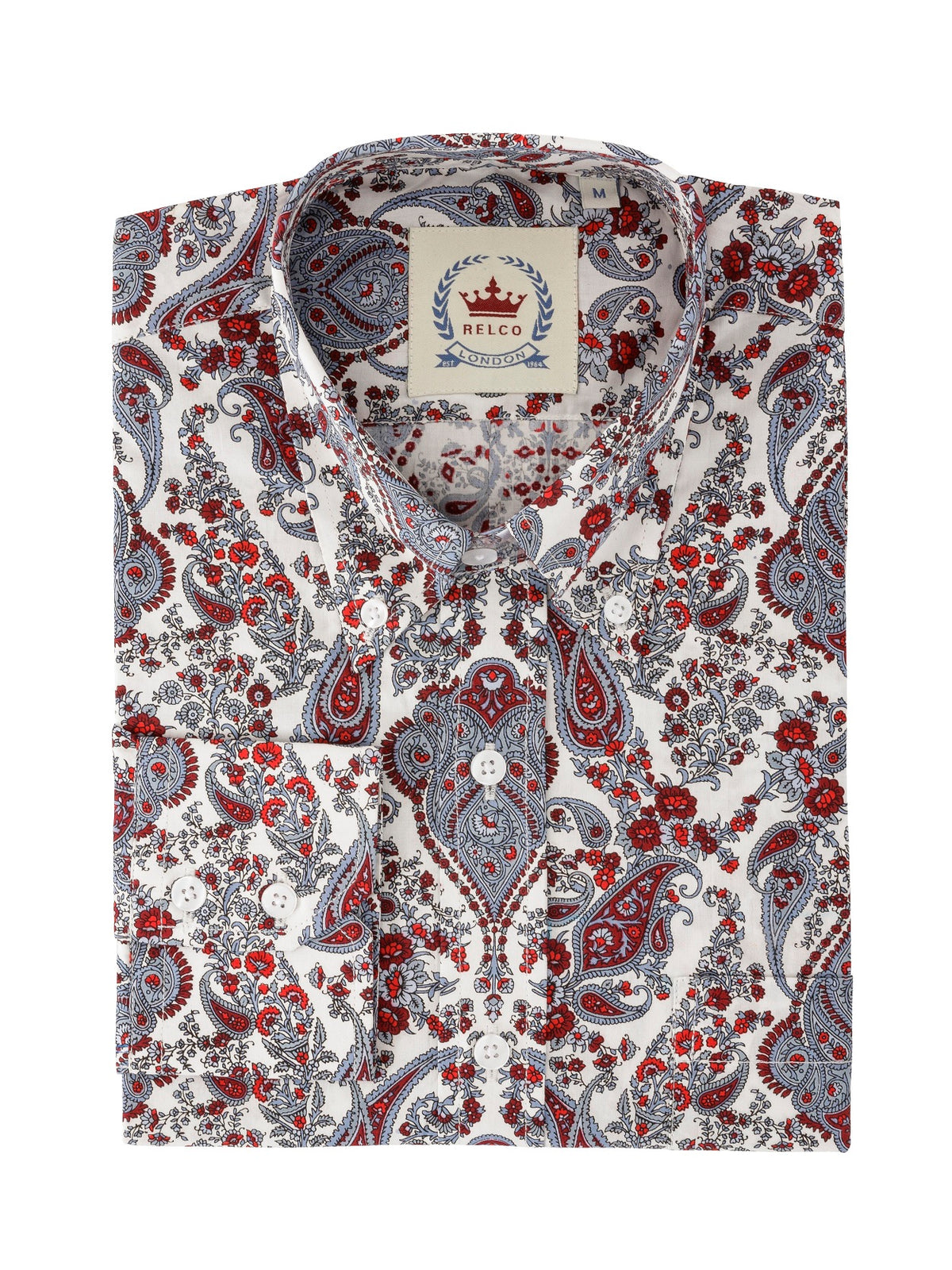 Men's Vintage Paisley Shirts | Relco London