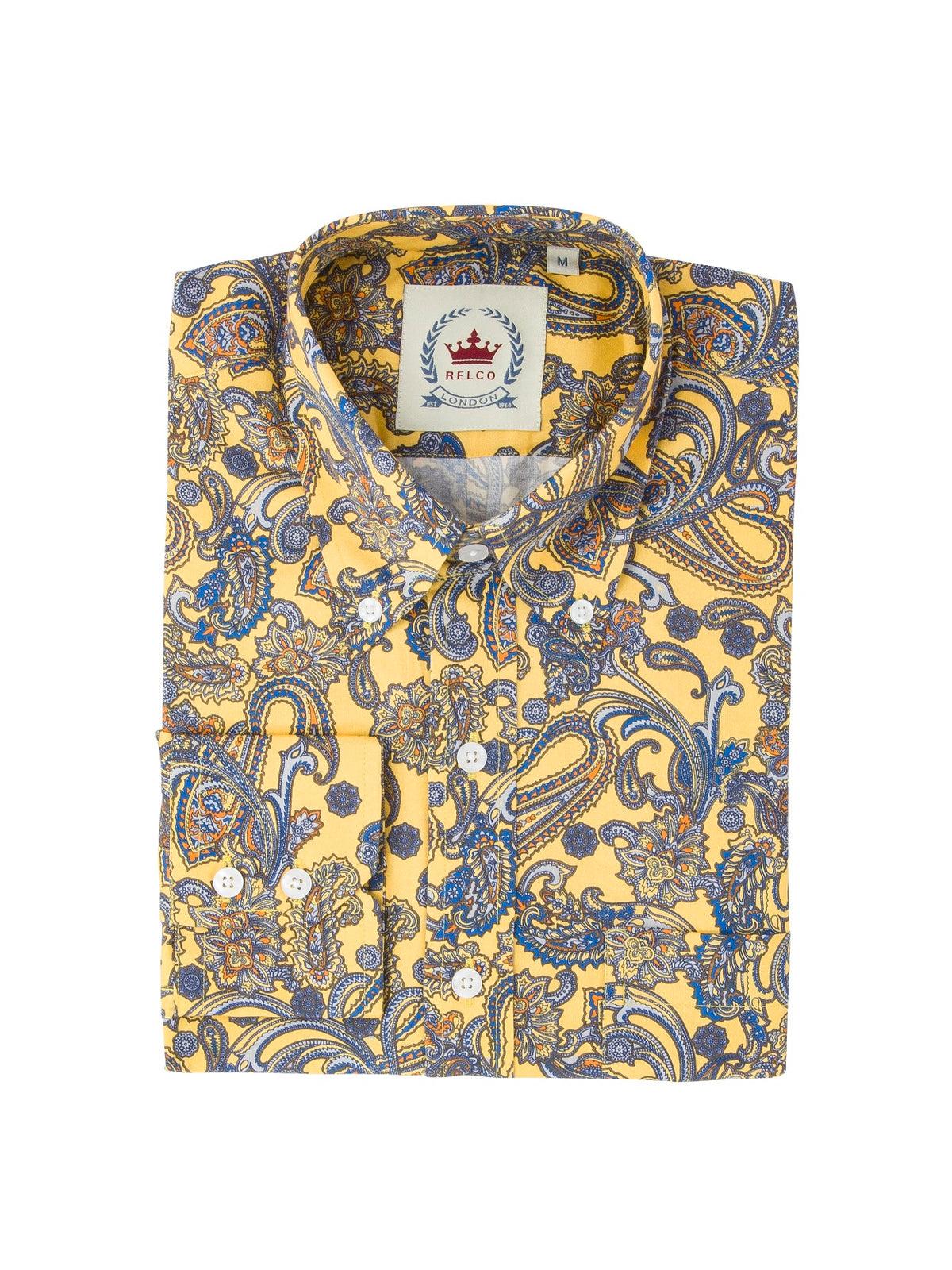 Men's Vintage Paisley Shirts | Relco London