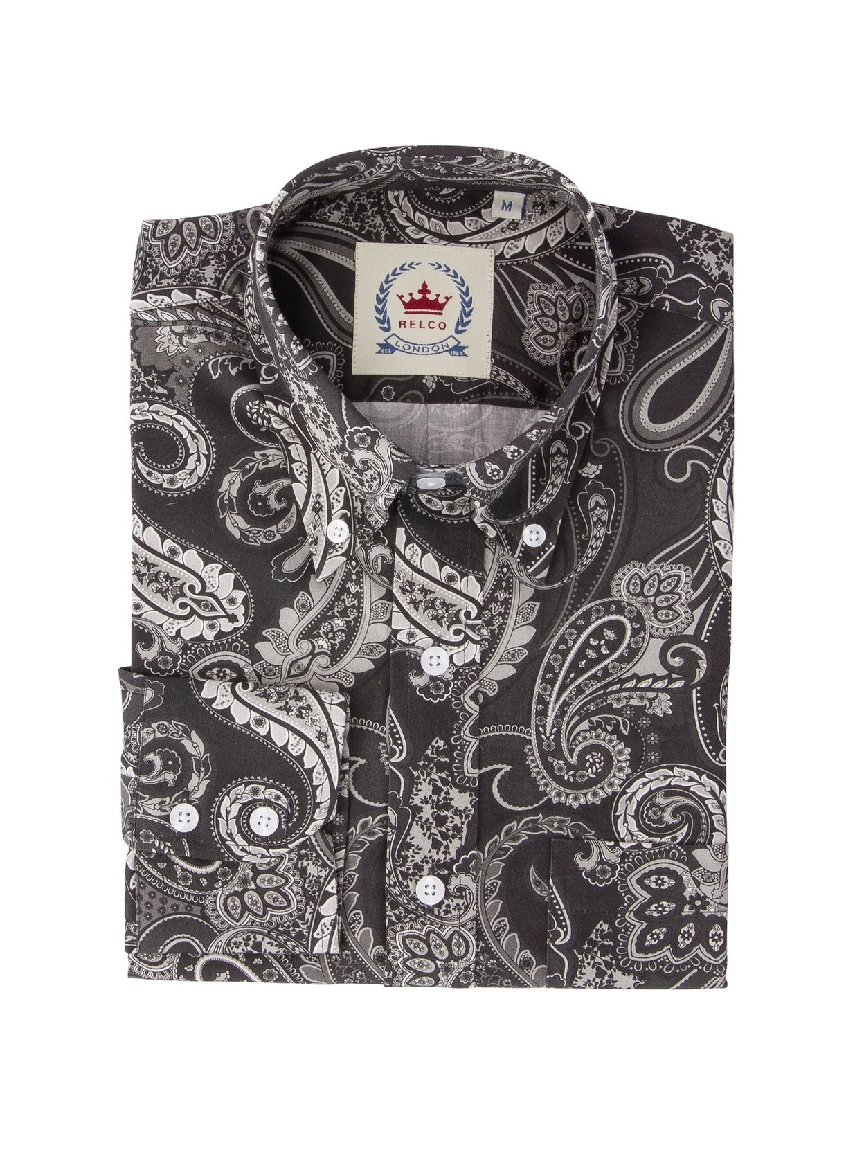 Men's Vintage Paisley Shirts | Relco London