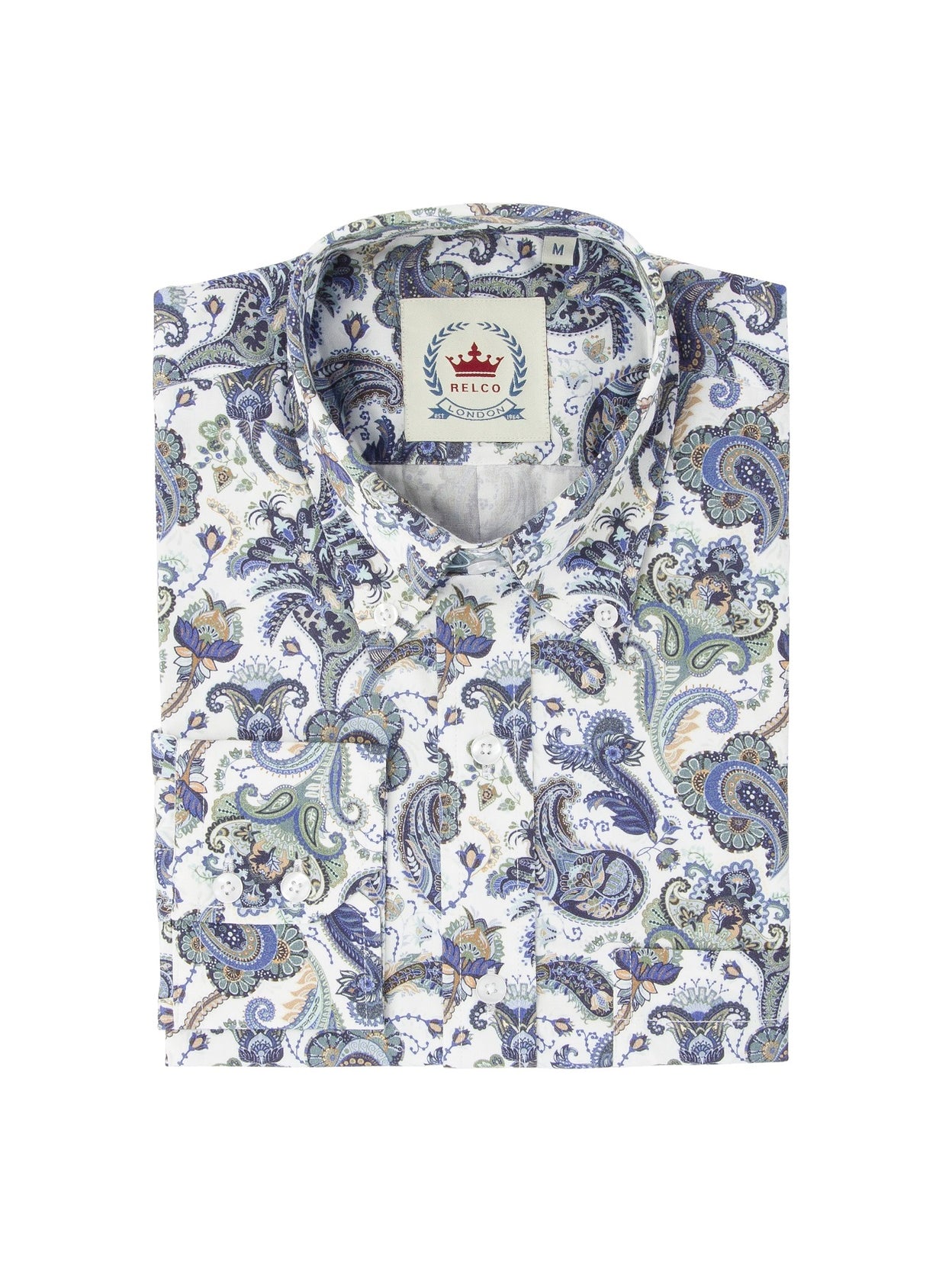 Men's Vintage Paisley Shirts | Relco London