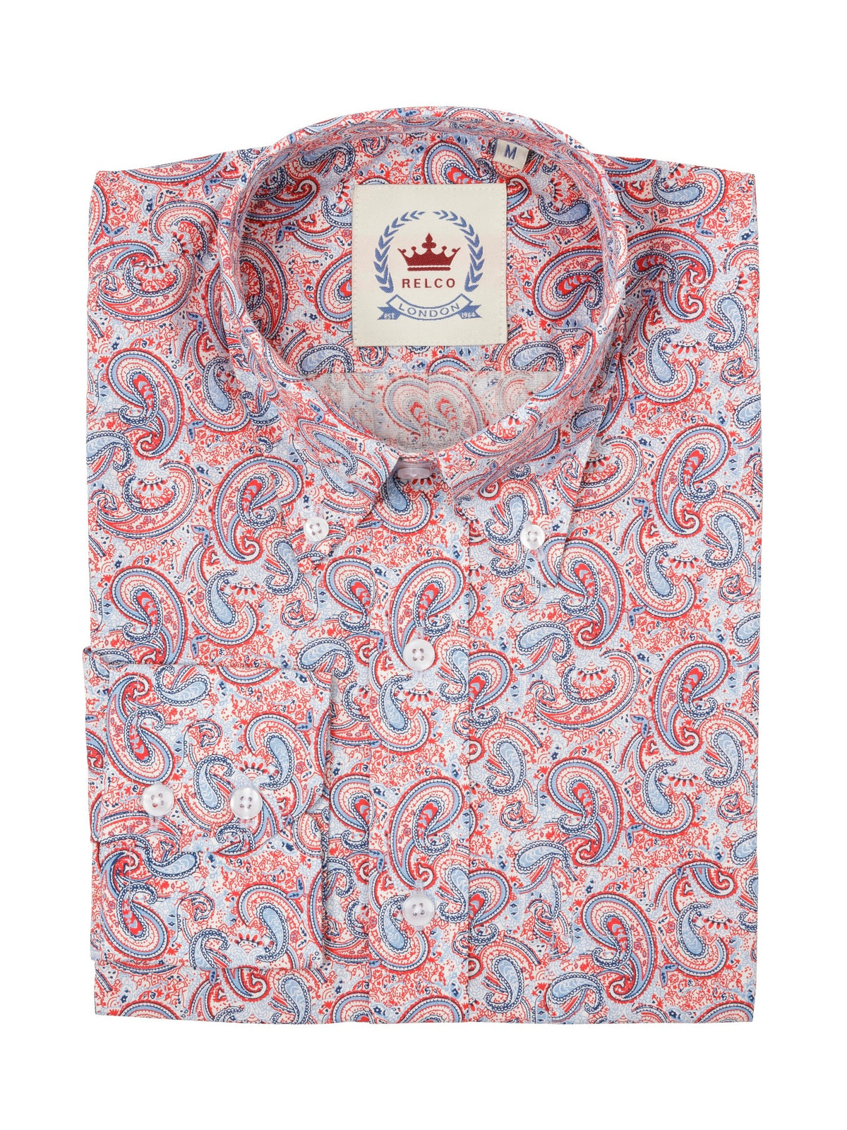 Men's Vintage Paisley Shirts | Relco London