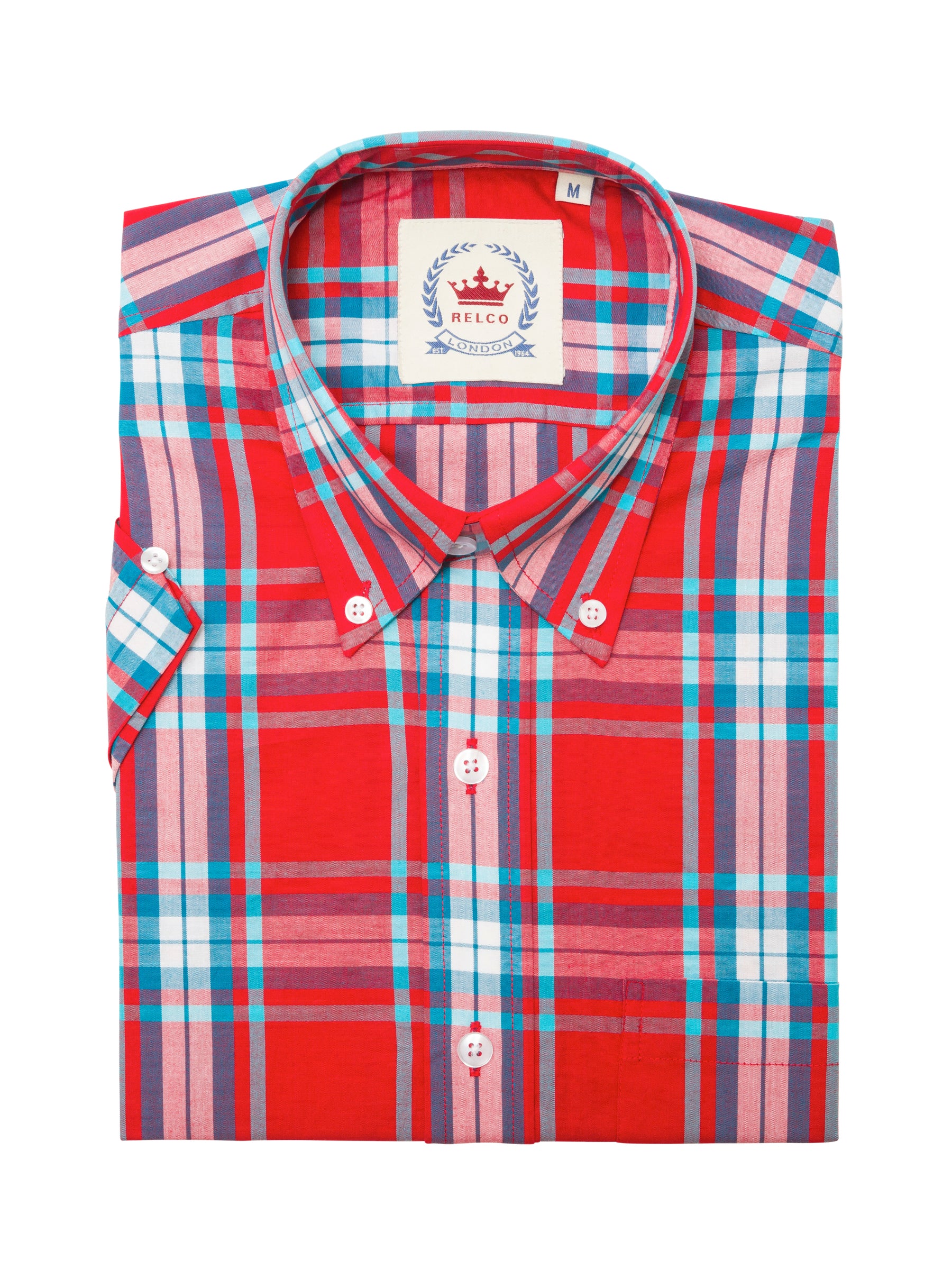 Men's Short Sleeve Shirts | Relco London