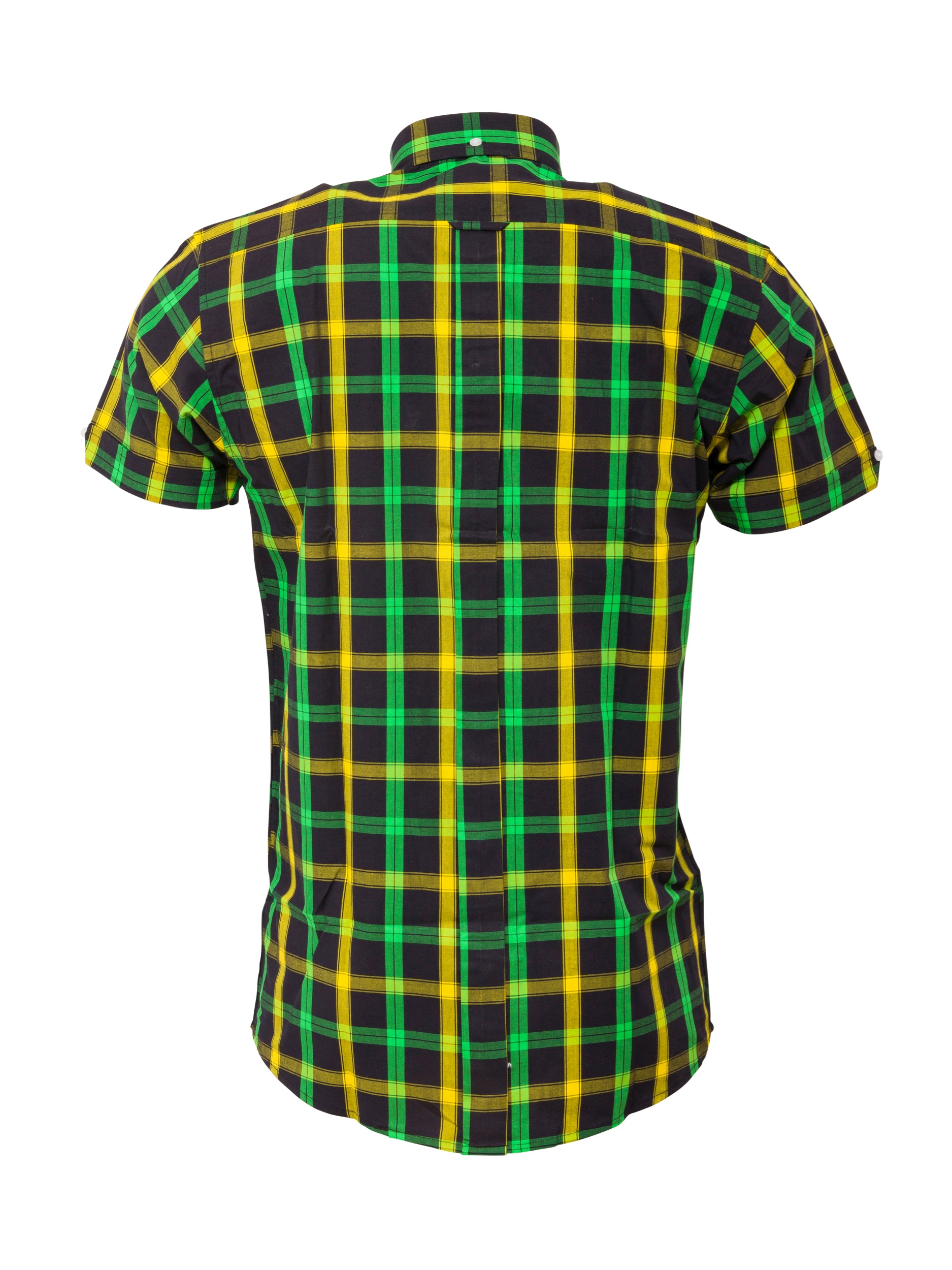 Mens Jamaica Reggae Checkered Shirt | Relco London