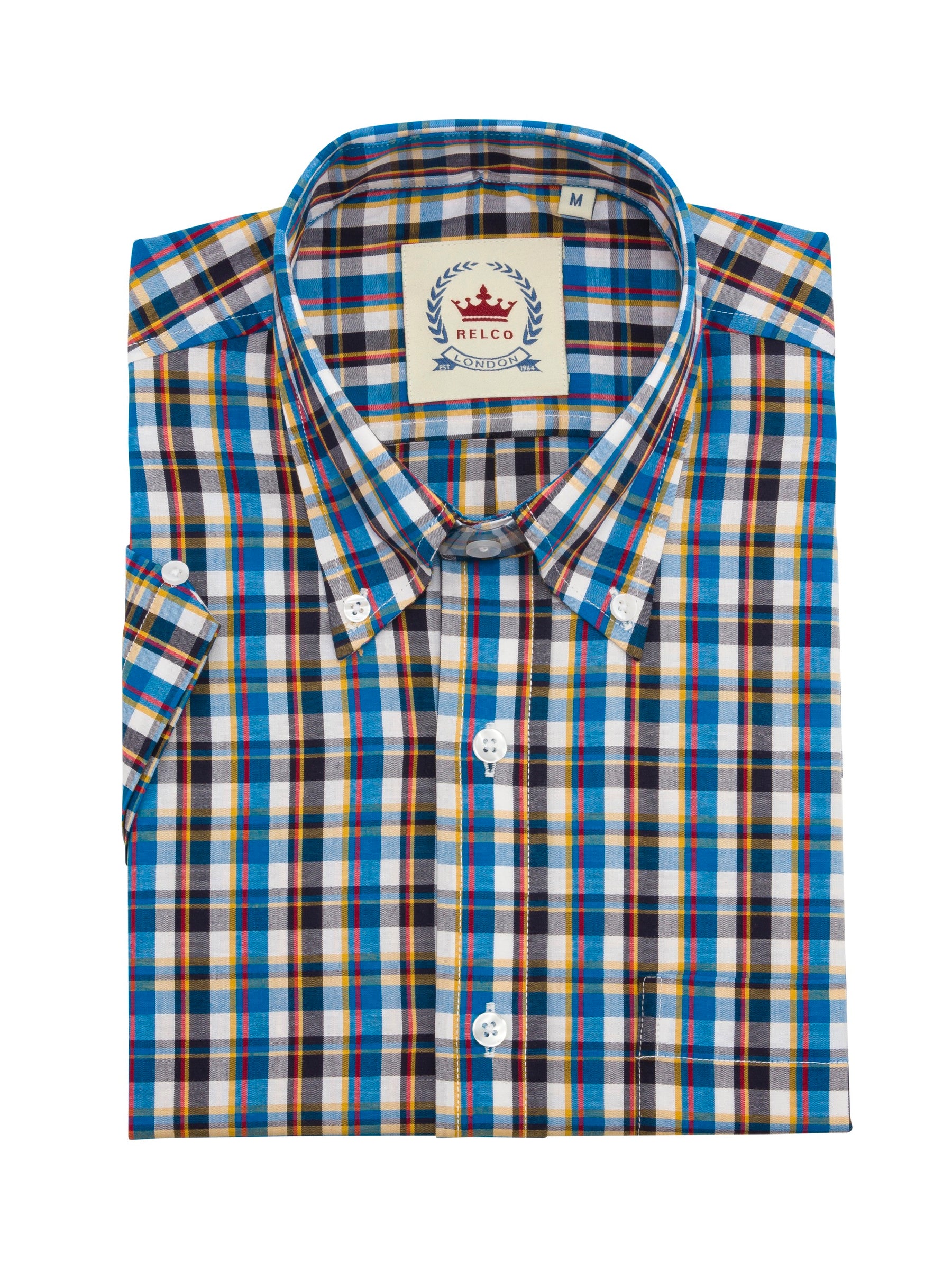 Men's Vintage Checked Shirts | Relco London