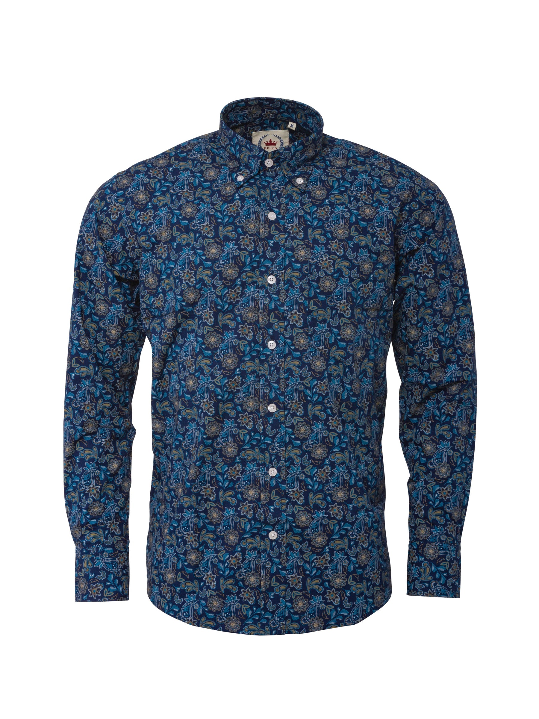 Long Sleeve Vintage Shirts for Men | Relco London