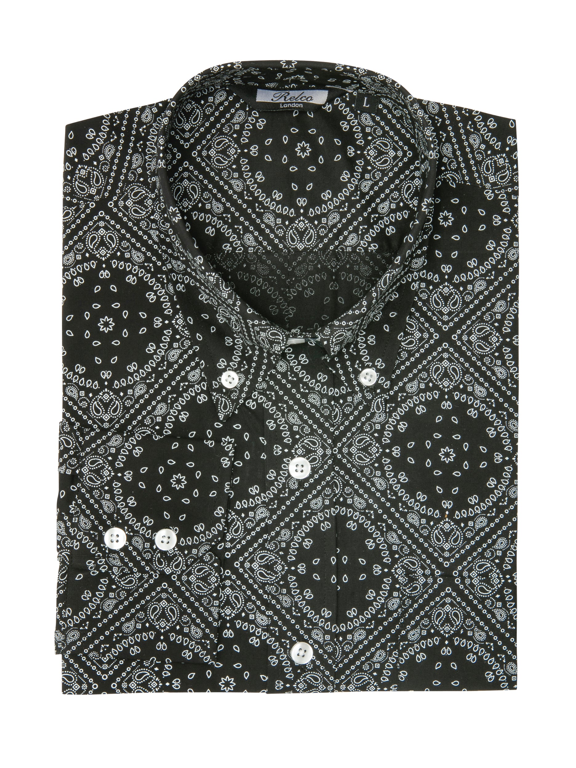 Men's Vintage Paisley Shirts | Relco London
