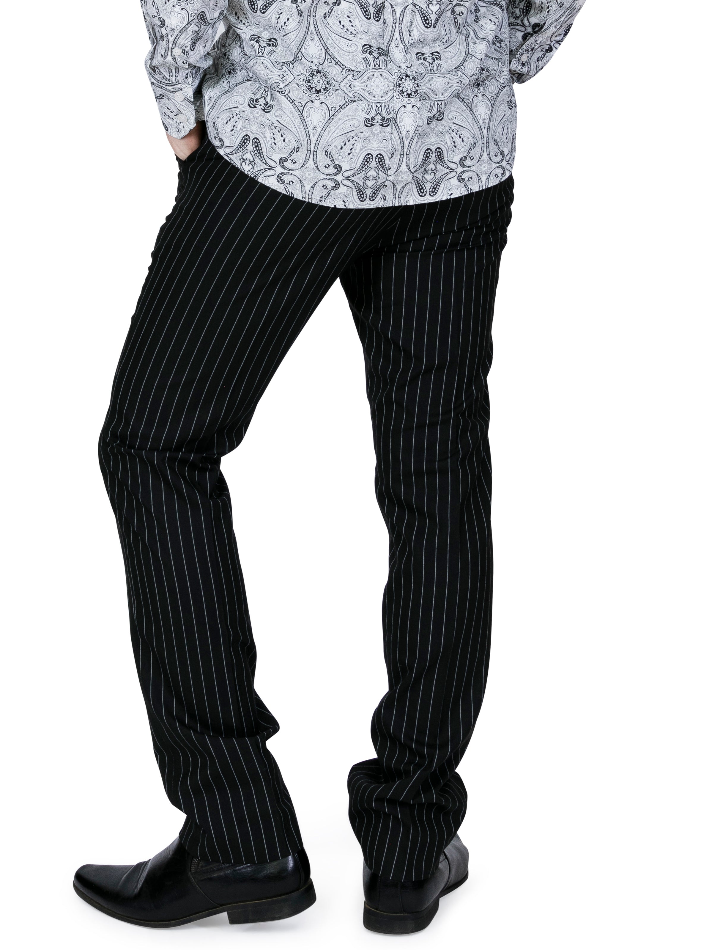 Mens Pinstripe Trousers | Vintage Trousers | Relco London