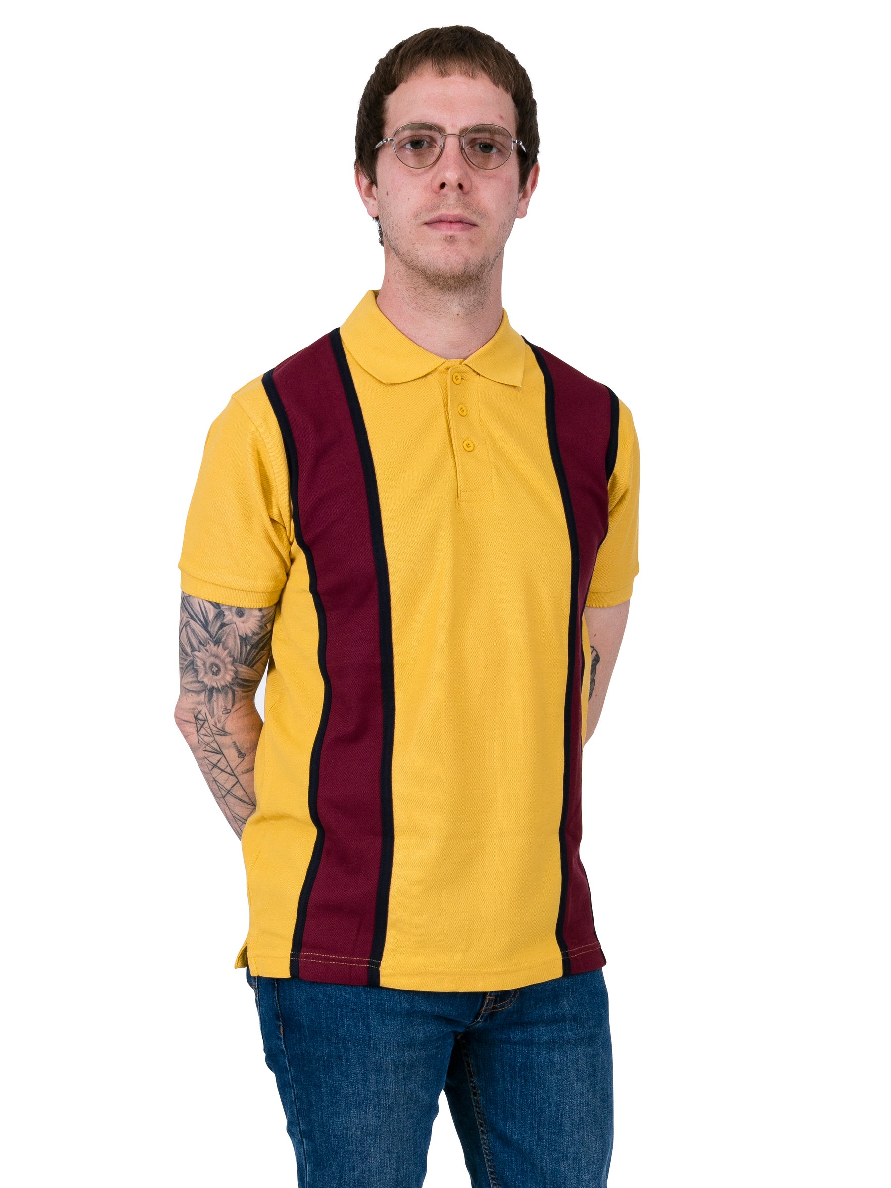 Men's Retro Polo Shirts | Relco London
