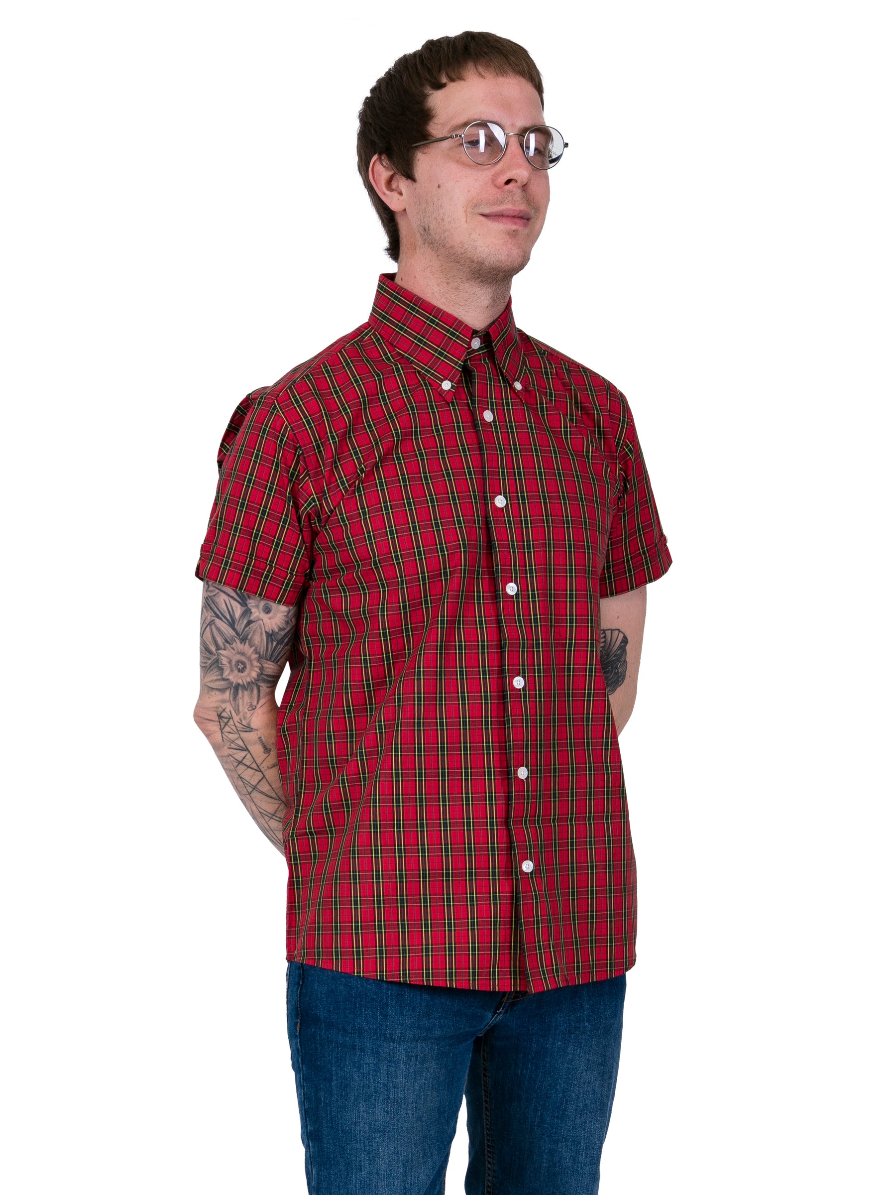 Men's Short Sleeve Shirts | Relco London